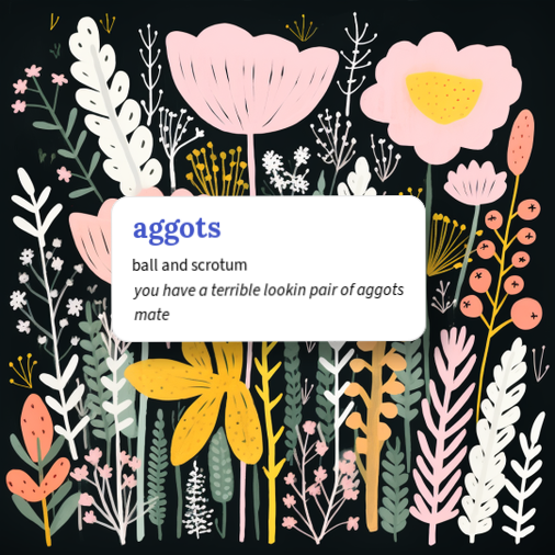 Urban Dictionary: aggots