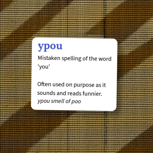 Urban Dictionary: ypou