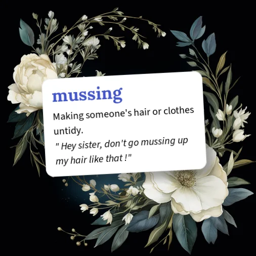 Urban Dictionary: mussing
