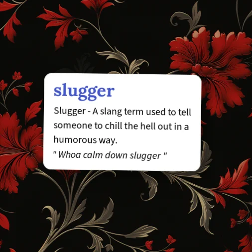 Urban Dictionary: slugger