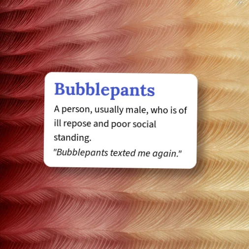 Urban Dictionary: bubbll