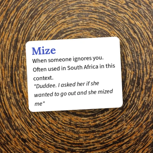 Urban Dictionary: mizes