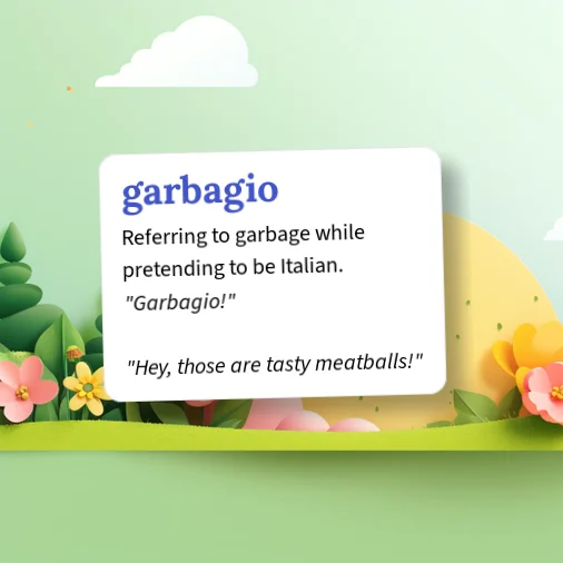Urban Dictionary: garbagio