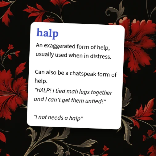 Urban Dictionary: halp