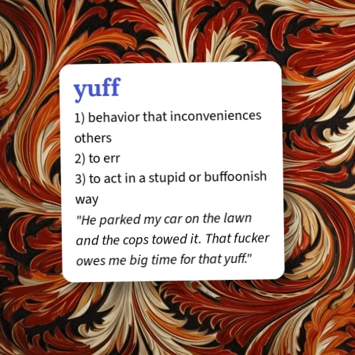 Urban Dictionary: yuff