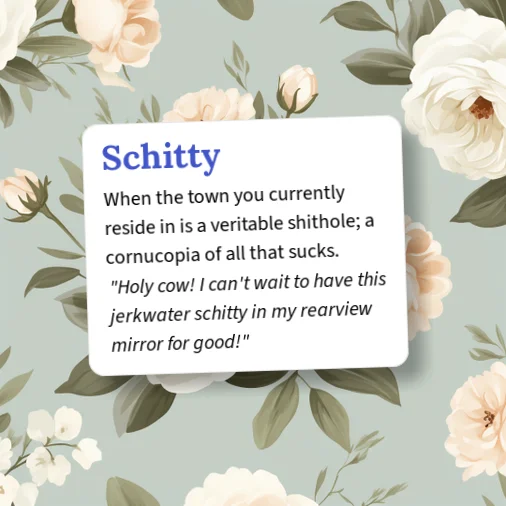 Urban Dictionary: Schitty