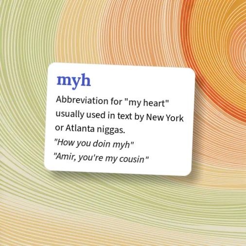 Urban Dictionary: myh