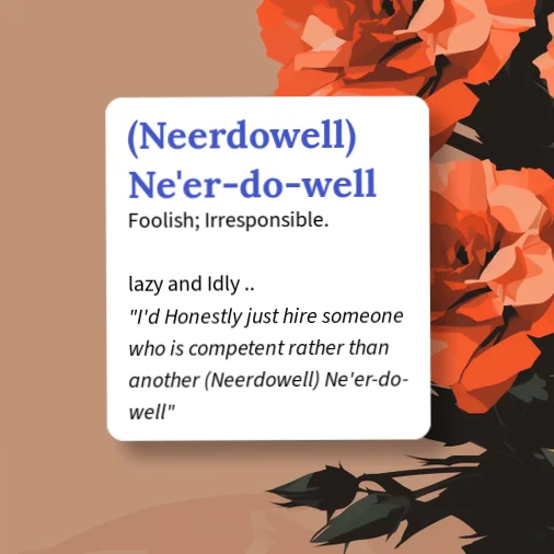 Urban Dictionary: Neerdowell