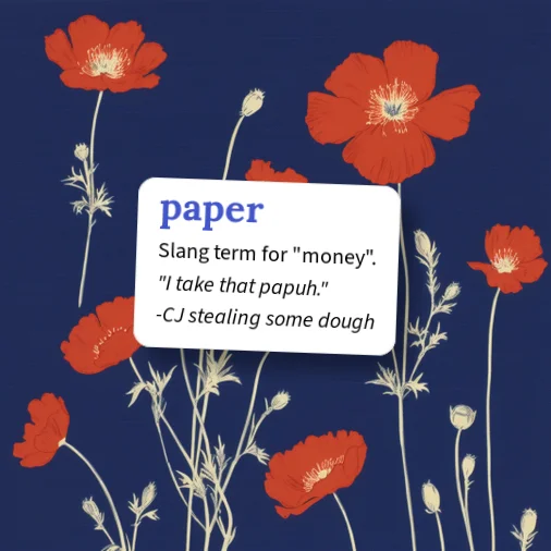 Urban Dictionary: paper