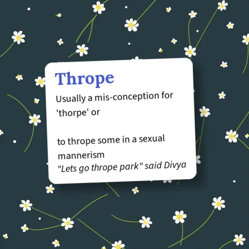 Urban Dictionary: Thrope