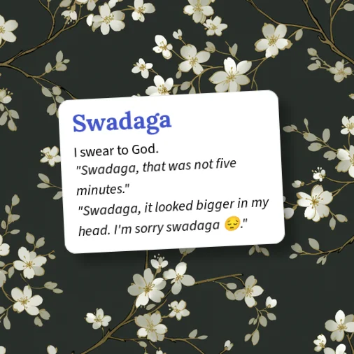 Urban Dictionary: Swadaga