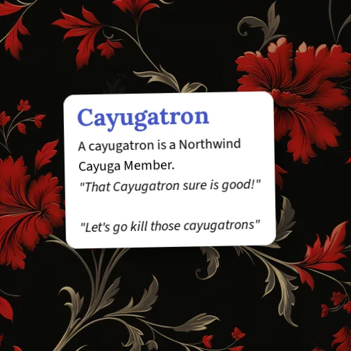 Urban Dictionary: Cayugatron