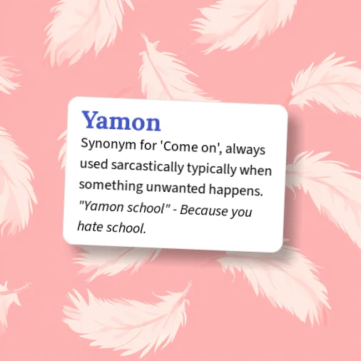 Urban Dictionary: yamon