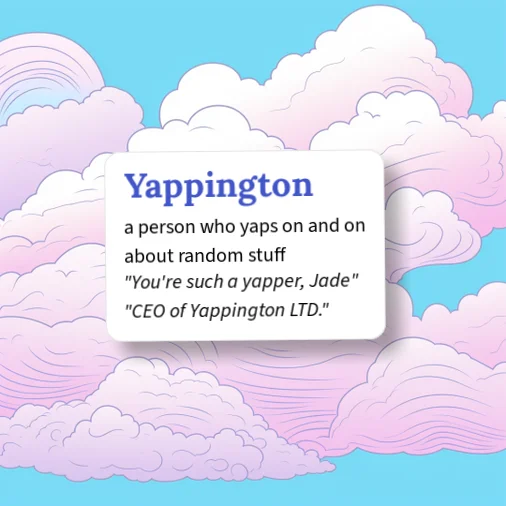Urban Dictionary: Yappington