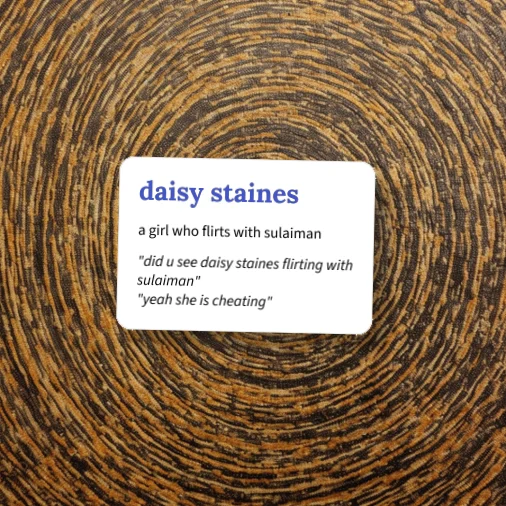 Urban Dictionary: daisy staines