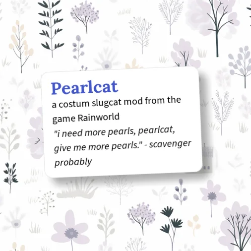 Urban Dictionary: Pearlcat