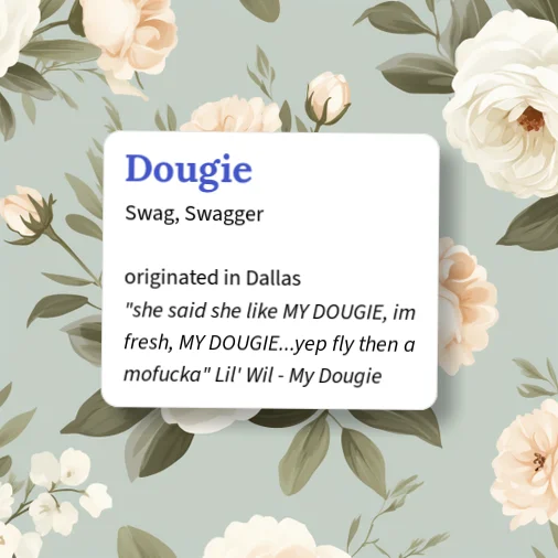 Urban Dictionary: Dougie