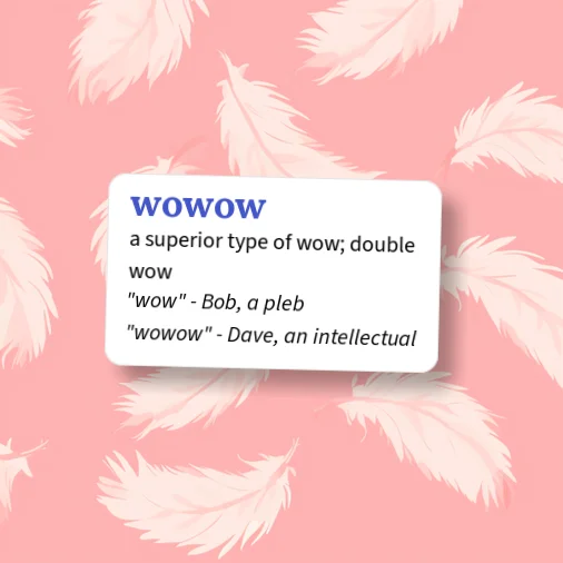 Urban Dictionary: wowow