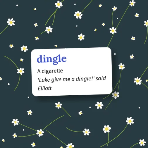 Urban Dictionary: dingle