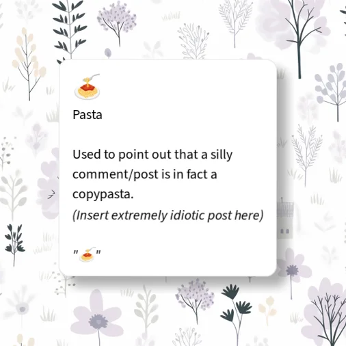 Urban Dictionary: 🍝