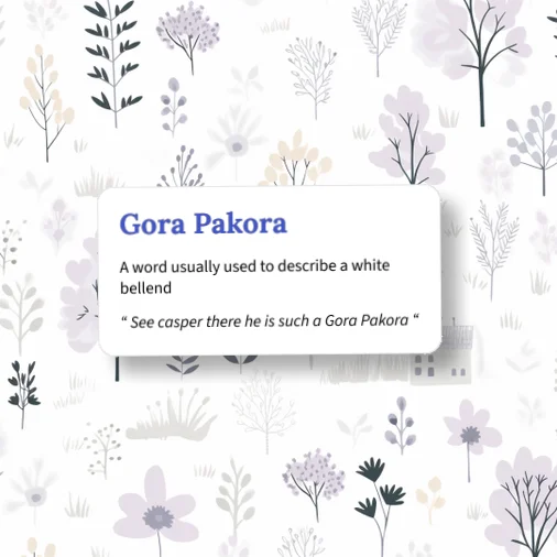 Urban Dictionary: Gora Pakora