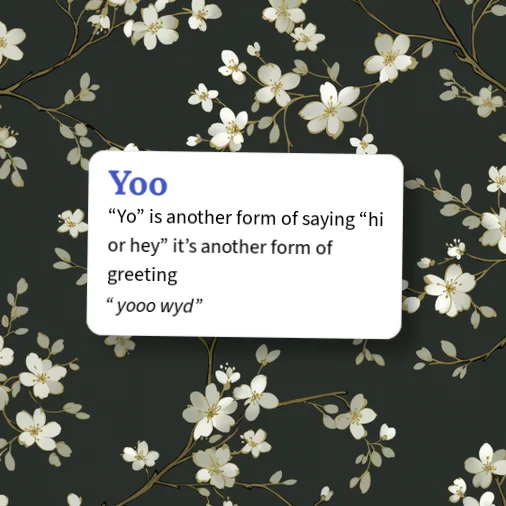 Urban Dictionary: Yoo