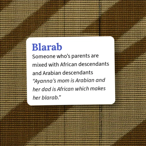 Urban Dictionary: Blarab
