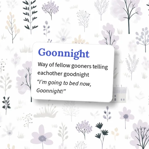 Urban Dictionary: Goonnight