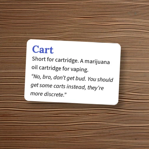 Urban Dictionary: Cart