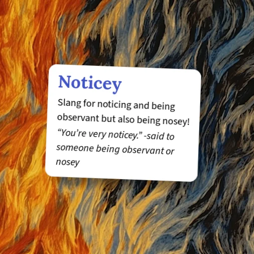 Urban Dictionary: Noticey
