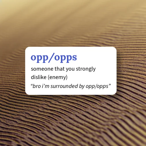 Urban Dictionary: oppts