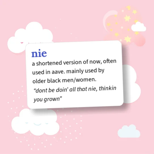 Urban Dictionary: nie
