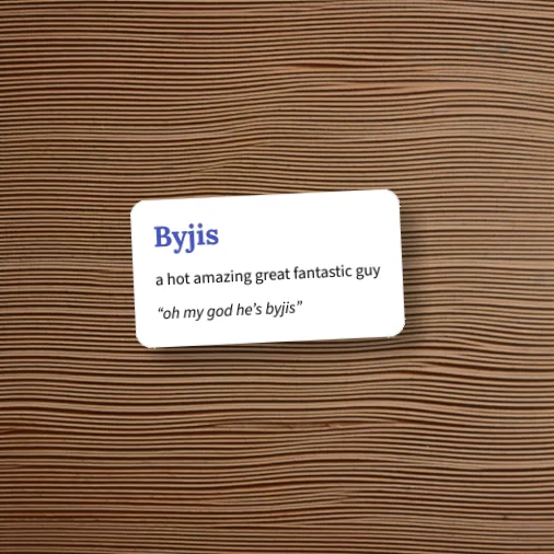 Urban Dictionary: Byjis