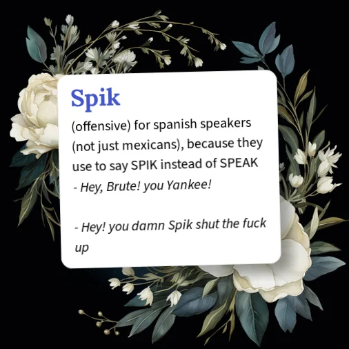 Urban Dictionary: Spik
