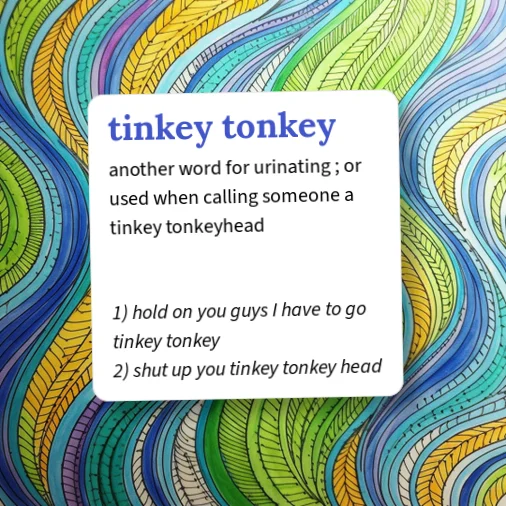 Urban Dictionary: Tinkety-tonk