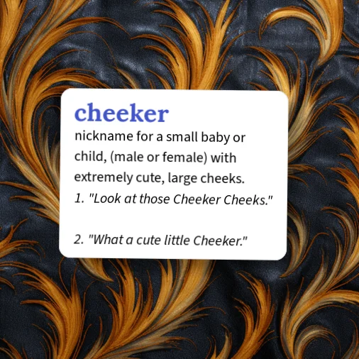 Urban Dictionary: cheekerant