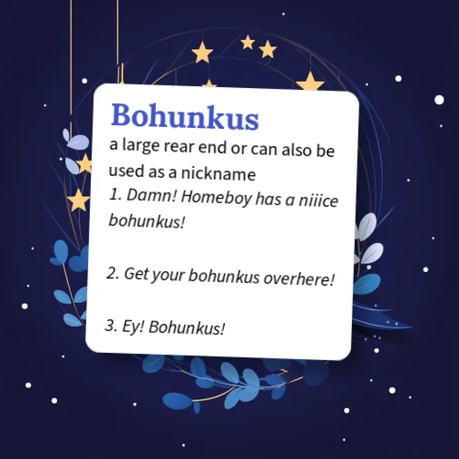 Urban Dictionary: Bohunkus