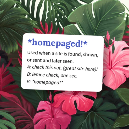 Urban Dictionary: homepaged