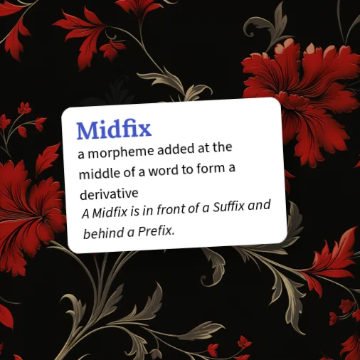 Urban Dictionary: midfix