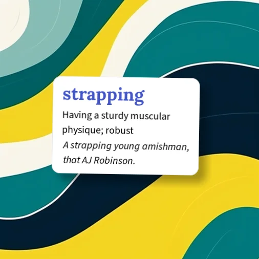 Urban Dictionary: strapping