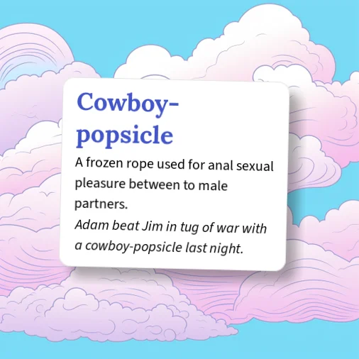 Urban Dictionary: Cowboy-popsicle