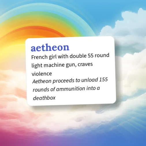 Urban Dictionary: aetheon