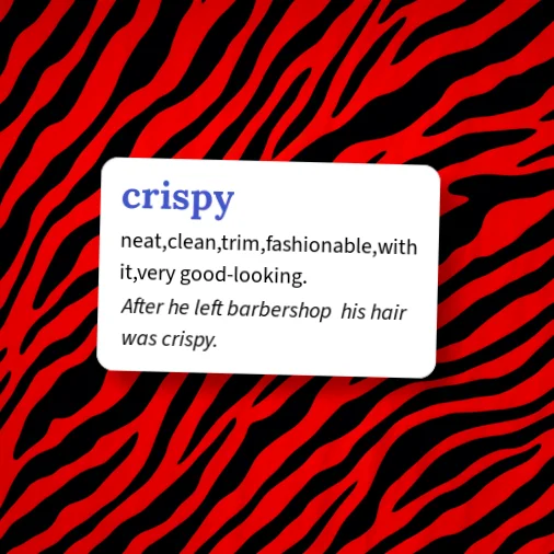 Urban Dictionary: crispy
