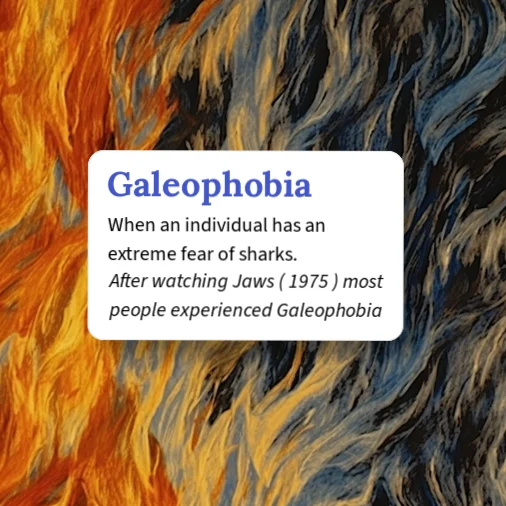 Urban Dictionary: Galeophobia