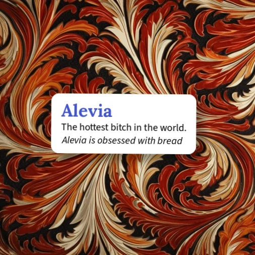 Urban Dictionary: Alevia