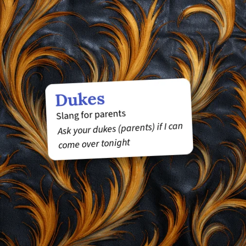 Urban Dictionary: Dukes