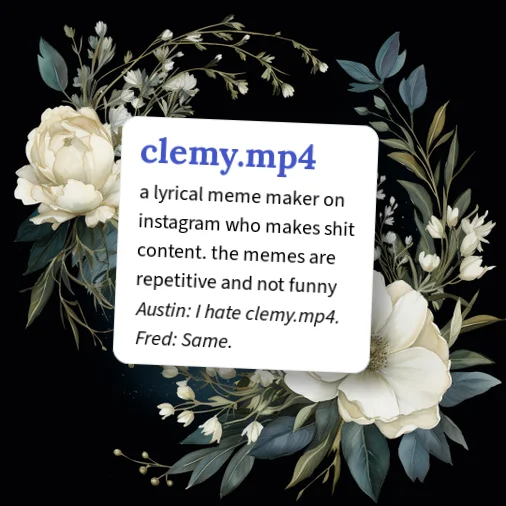 Urban Dictionary: clemy.mp4