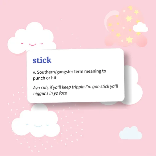 Urban Dictionary: stick
