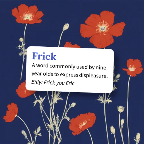 Urban Dictionary: Frick