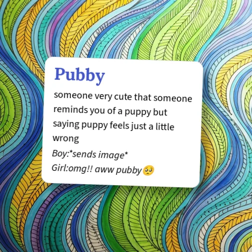 Urban Dictionary: Pubby